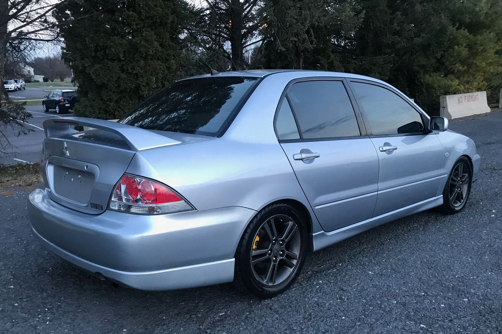 2002 2003 2004 2005 2006 MITSUBISHI LANCER RALLIART STYLE REAR LIP ...