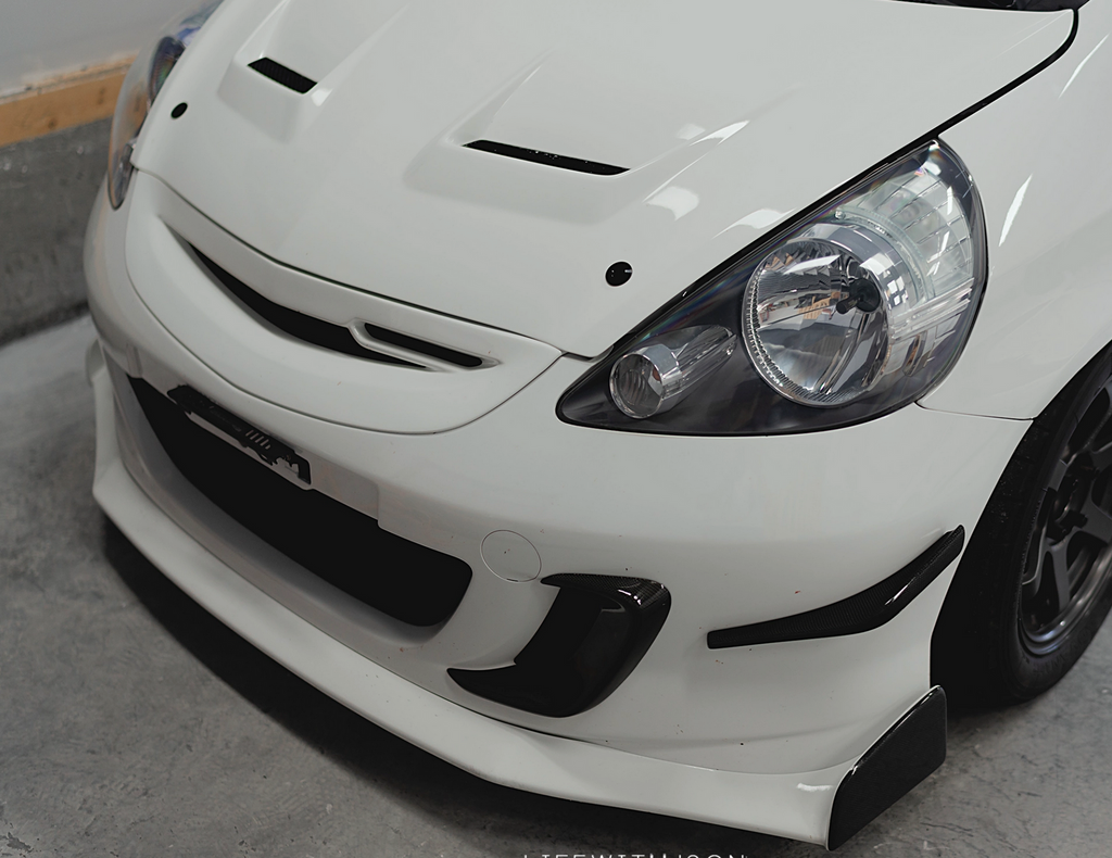 2006 - 2008 HONDA FIT JS STYLE FRONT LIP DIFFUSER – Aeroworks