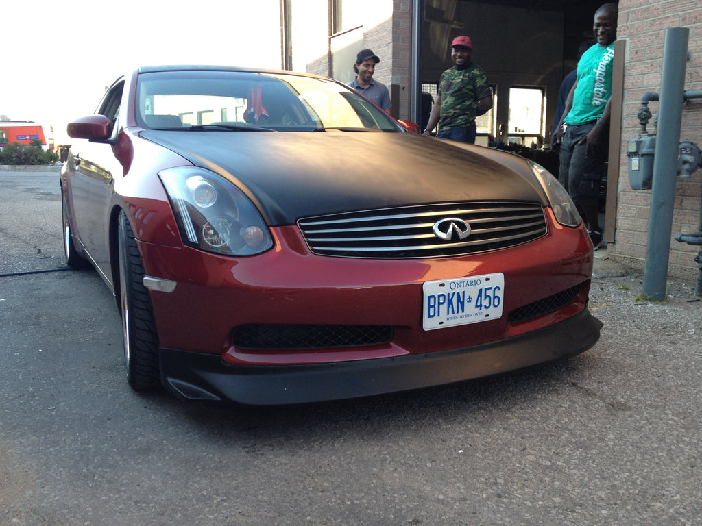 2003 2004 2005 INFINITI G35 VEILSIDE STYLE FRONT LIP KIT COUPE – Aeroworks
