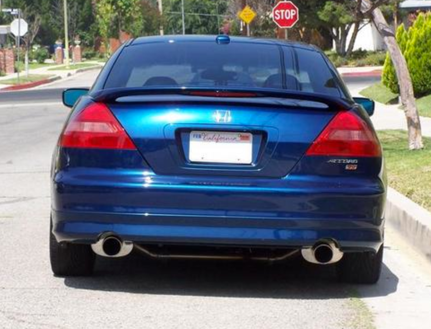 2003 2004 2005 HONDA ACCORD COUPE ASPEC HFP STYLE REAR LIP KIT AEROW90 ...