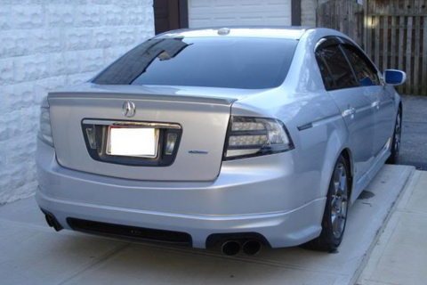 2007 2008 ACURA TL OEM ASPEC TYPE-S STYLE FRONT + REAR LIP BODY KIT ...